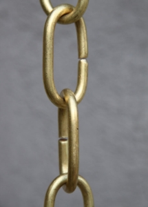Large Link - Brass - Rain Chain Canada