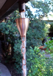 Link Chain Reducer - Copper - Rain Chain Canada